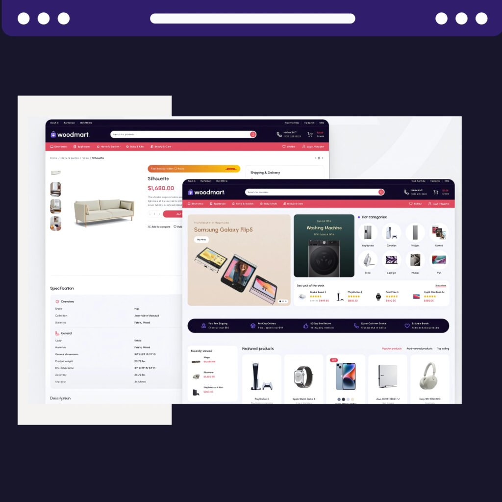 WoodMart Responsive WooCommerce WordPress Theme - MELPTECH.COM